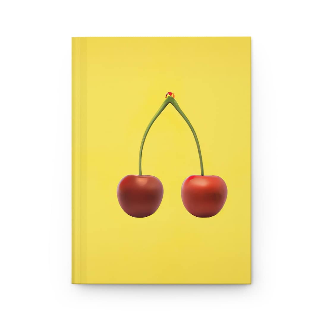 Two Cherry Cherry Journal Cherry Notebook Cherry Book Cherry Poison ...