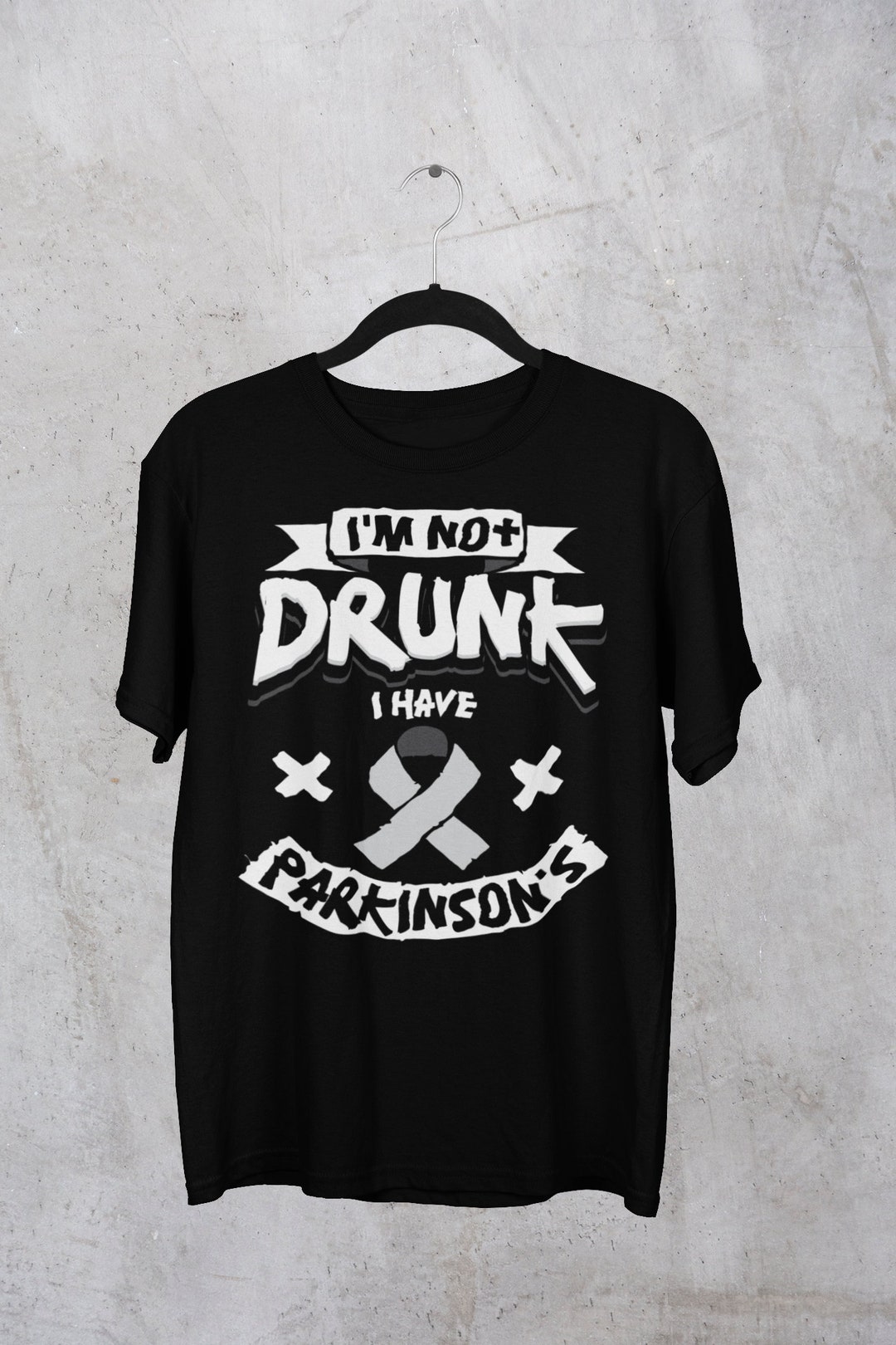I'm Not Drunk I Have Parkinson's Parkinson's Shirt Awareness Shirt Disease Shirt Parkinson's ...