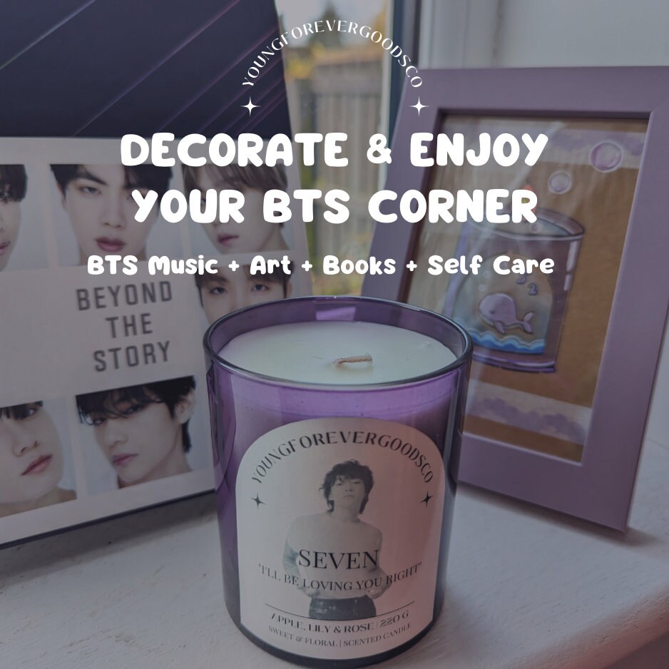 BTS Logo Art Merch Fan Made Army Bts Inspired for Bts Area Shelf ...