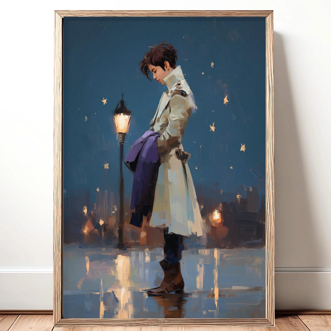 Prince Inspired Painting Music Icon Portrait Art Print - Etsy