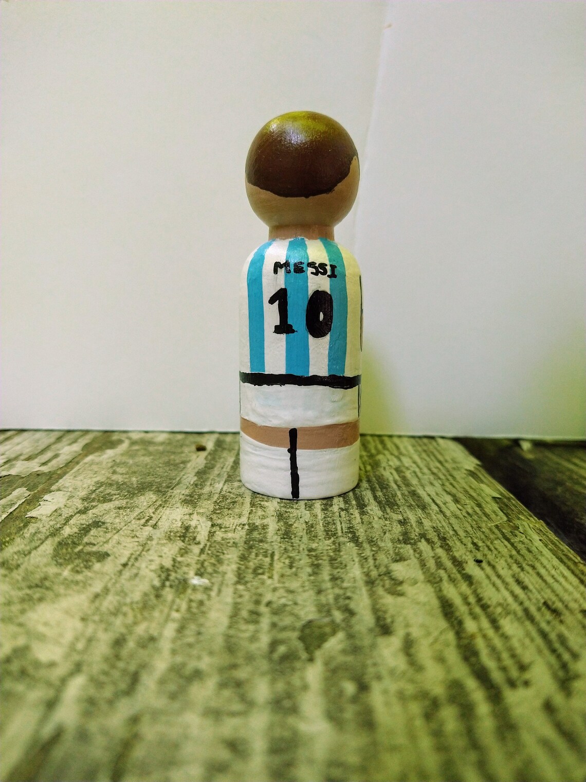 Lionel Messi Peg Doll - Etsy