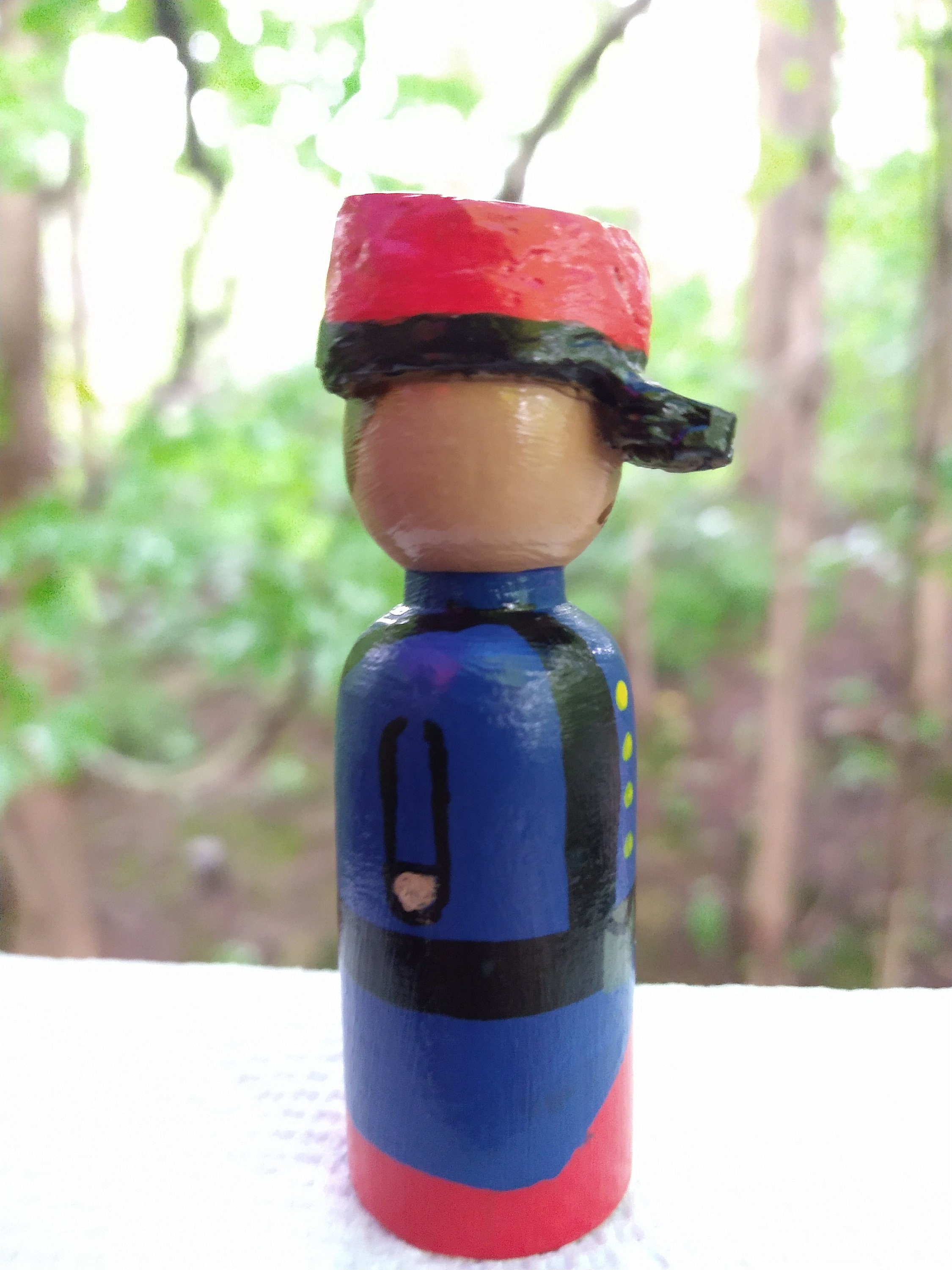 WW1 French Peg Doll 1914 - Etsy
