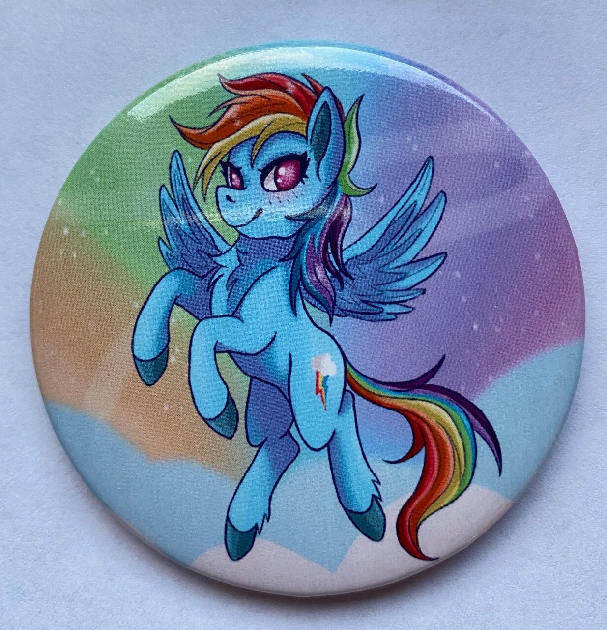 MLP Mane 6 Round Badges - Etsy