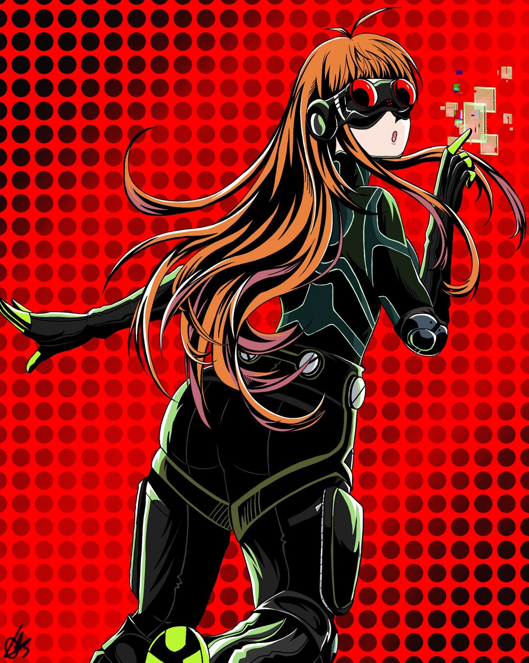 Persona 5 Futaba Print - Etsy