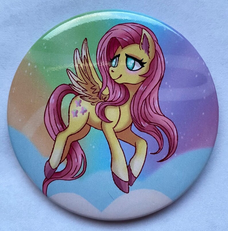 MLP Mane 6 Round Badges - Etsy