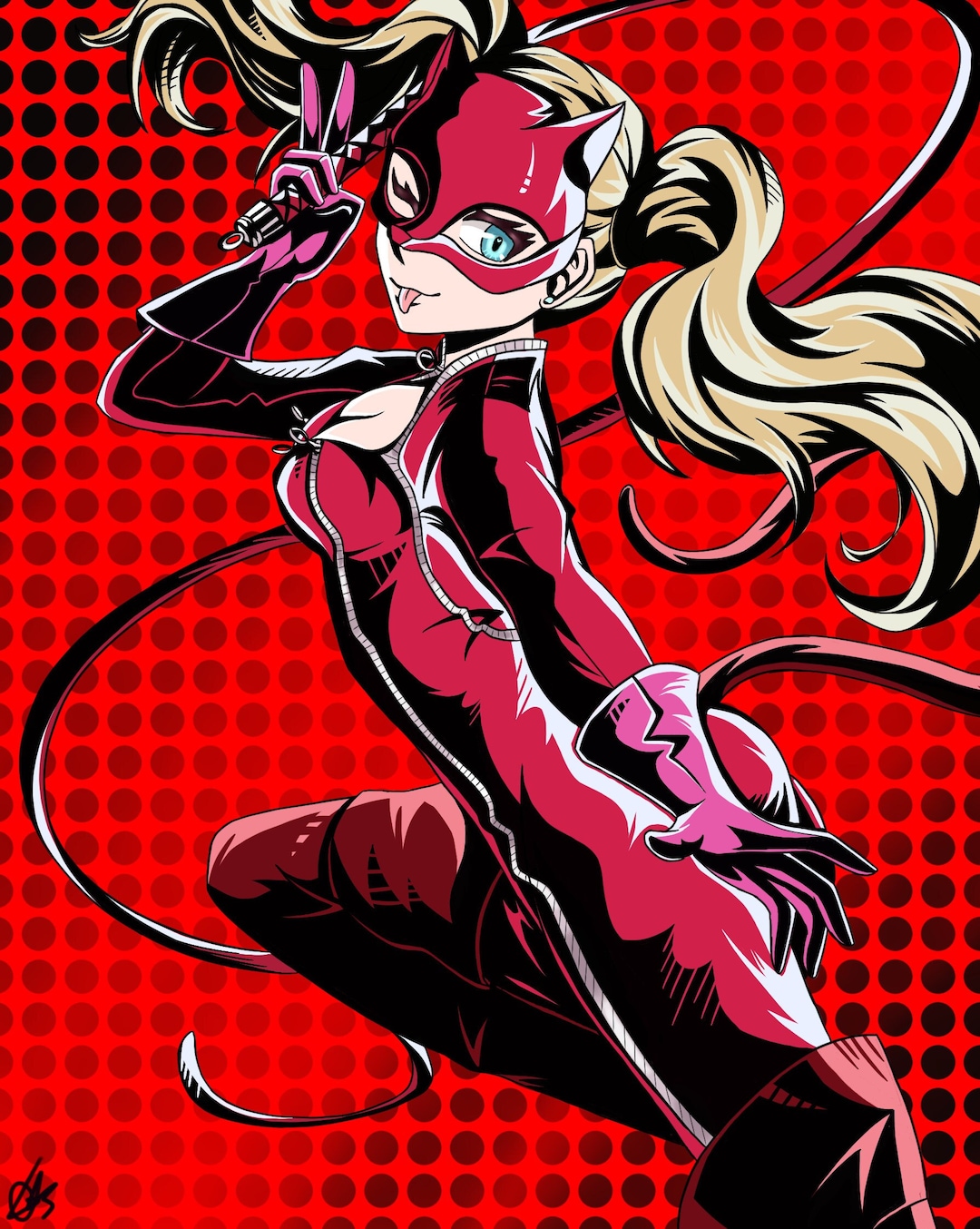 Persona 5 Ann Print - Etsy
