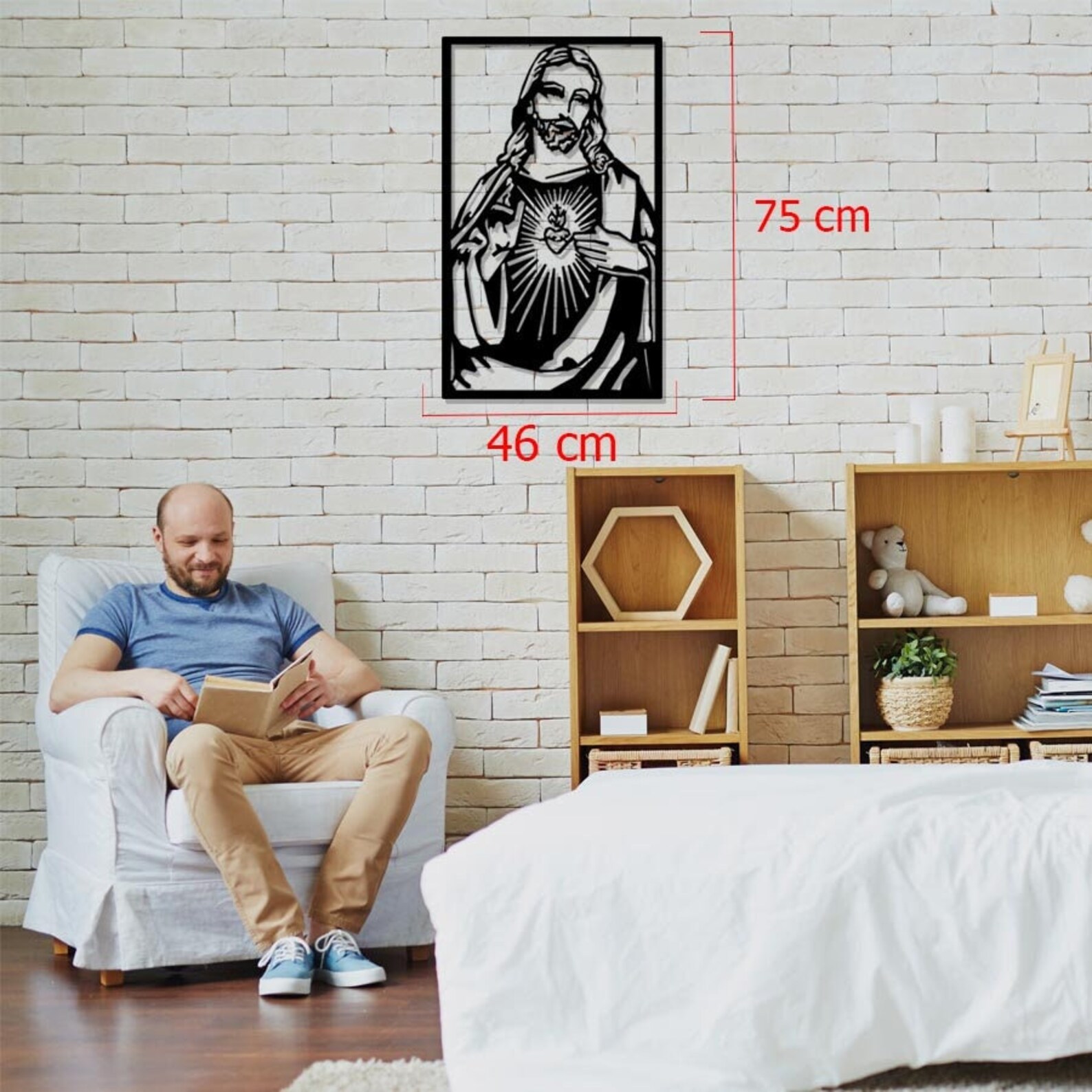 Jesus Metal Wall Decor. Last Supper Wall Decor. Cross Metal Art ...