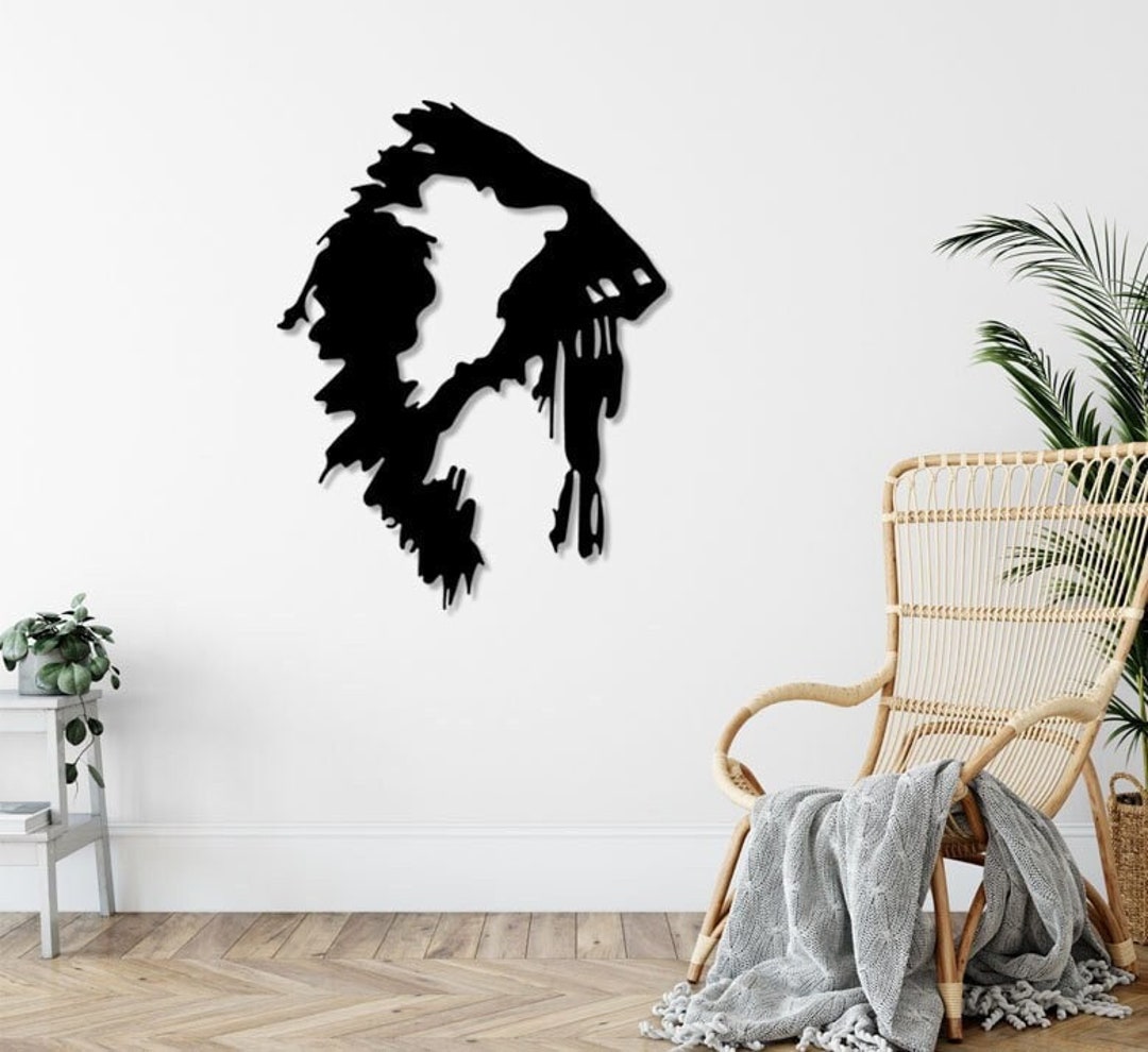 Indigenous Metal Wall Art, Metal Wall Decor, Room Wall Decor Living ...