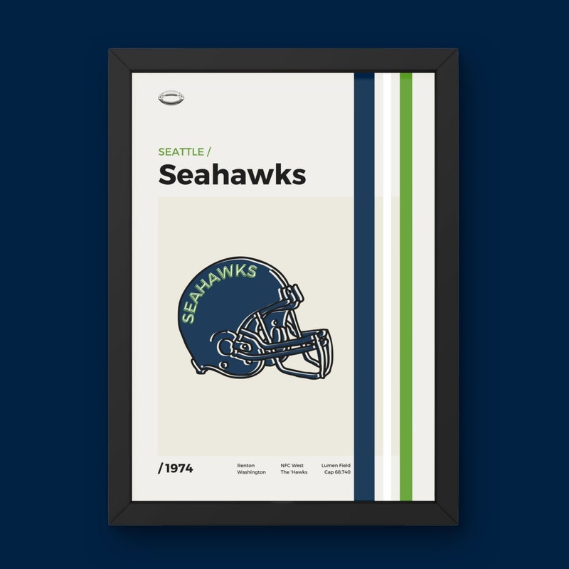 Seahawks Wall Art - Etsy