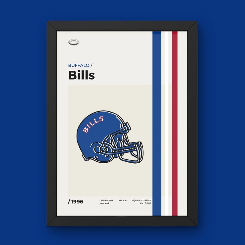 Buffalo Bills Poster - Etsy
