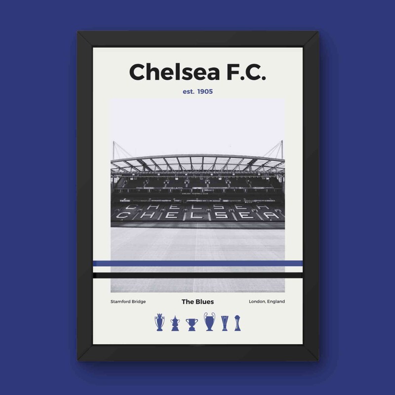 Chelsea Fc - Etsy UK