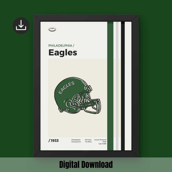Eagles Poster - Etsy