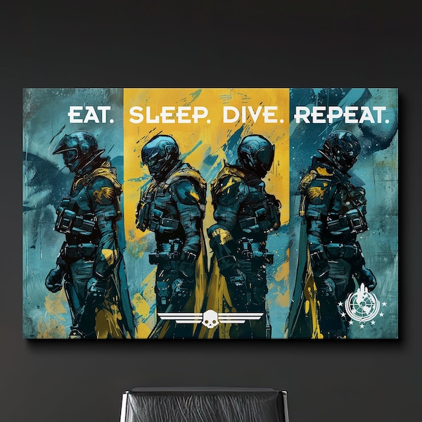 Helldivers 2 Propaganda Poster - Etsy