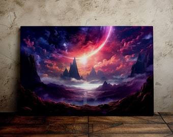 Infinite Cosmos No.5 Space Art NASA Starry Sky Oil - Etsy