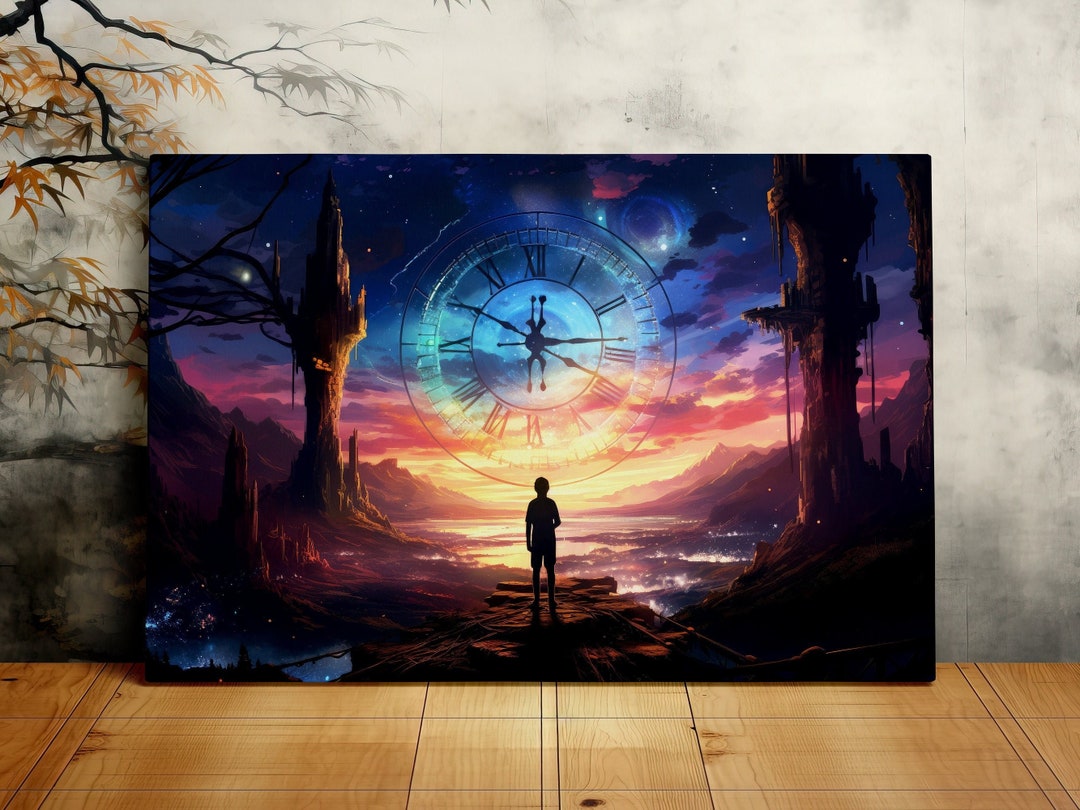 Space and Time Confronted, Fantasy Art, Time Art, Space Art, Scenic ...