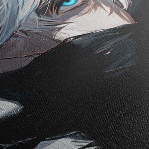 Blue Eyed Ninja, Japanese Art, Anime Art, Ninja Art, Scenic Wall Art ...