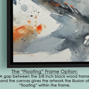 Black Fire Breathing Dragon in Ink Blot Style, Dragon Art, Fantasy Art ...