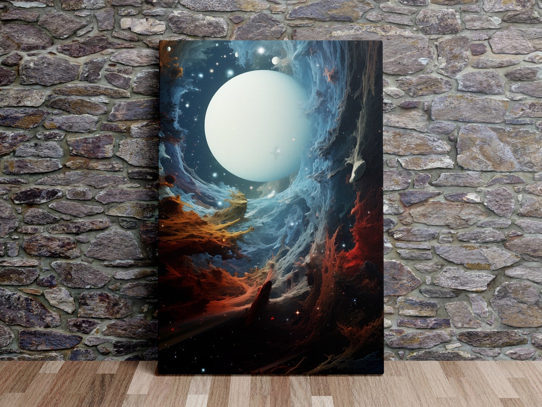 Infinite Cosmos No.6, Space Art, NASA, Starry Sky, Oil Painting Style ...