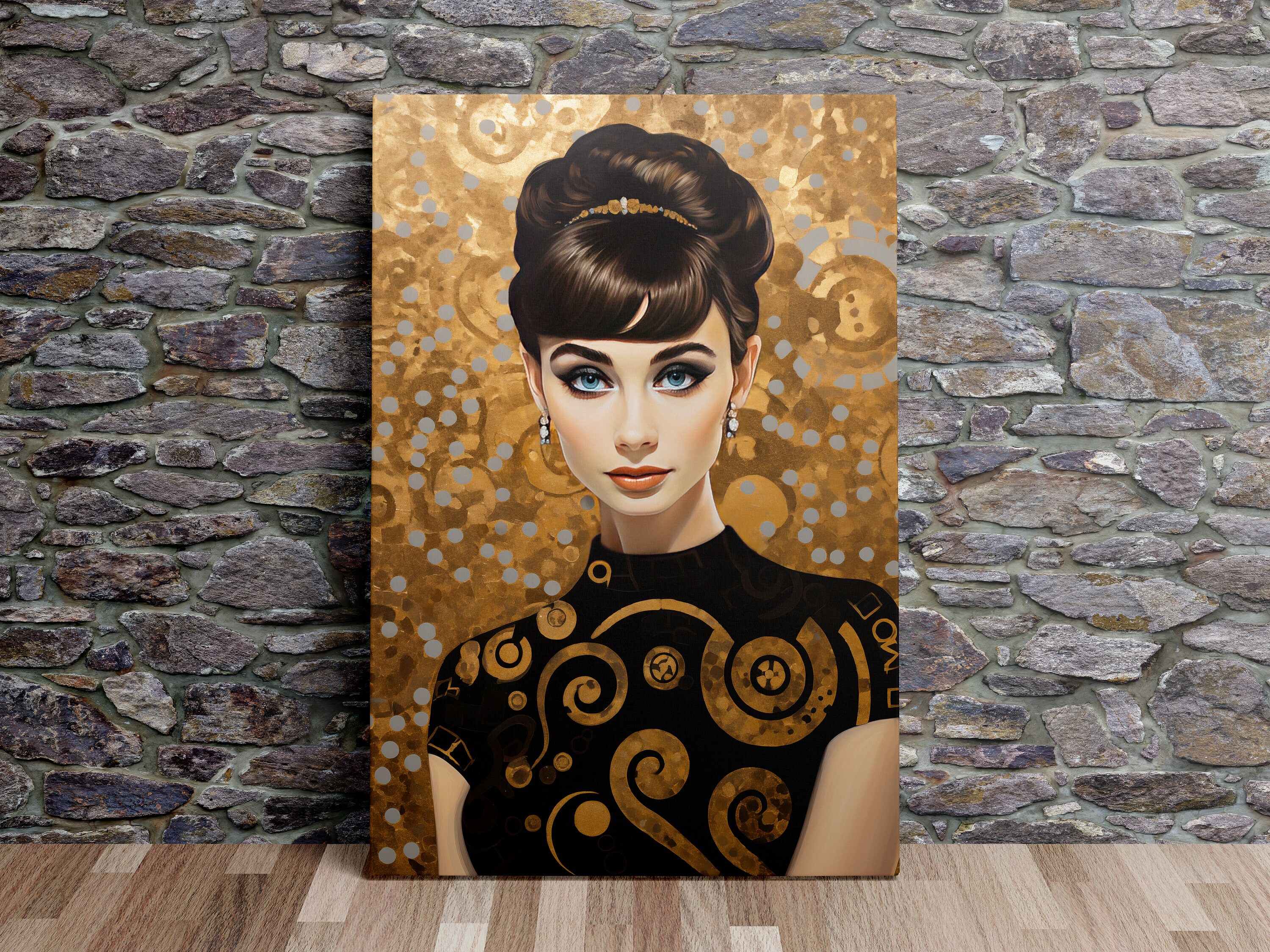 Audrey Hepburn Fan Art, Inspirational Art, Famous Women Art, Gift for ...