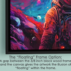 Psychedelic Astronaut, NASA Art, Surreal Art, Space Art, Scenic Wall Art, Canvas Art, Canvas ...