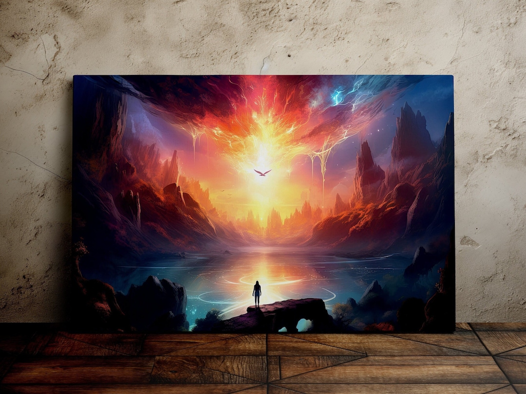 Heavenly View in the Sky, Angelic Art, Stunning Scenery, Majestic View ...