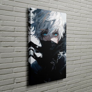 Blue Eyed Ninja, Japanese Art, Anime Art, Ninja Art, Scenic Wall Art ...