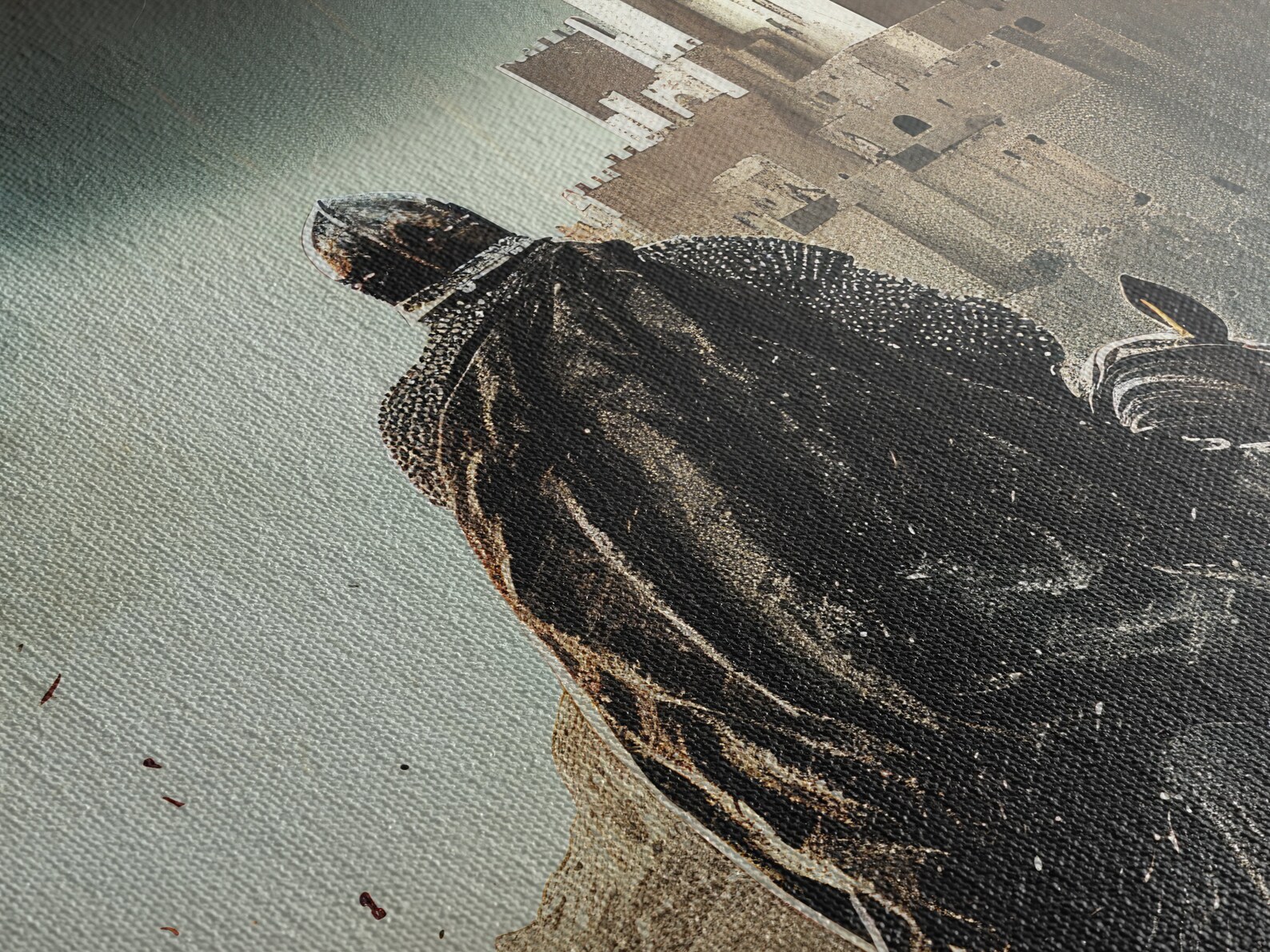 Mounted Knight Approaching a Castle, Fantasy Art, Medieval Art, Warrior ...