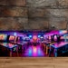 Retro Arcade, Pinball Machines, Game Room Art, Scenic Wall Art, Canvas ...