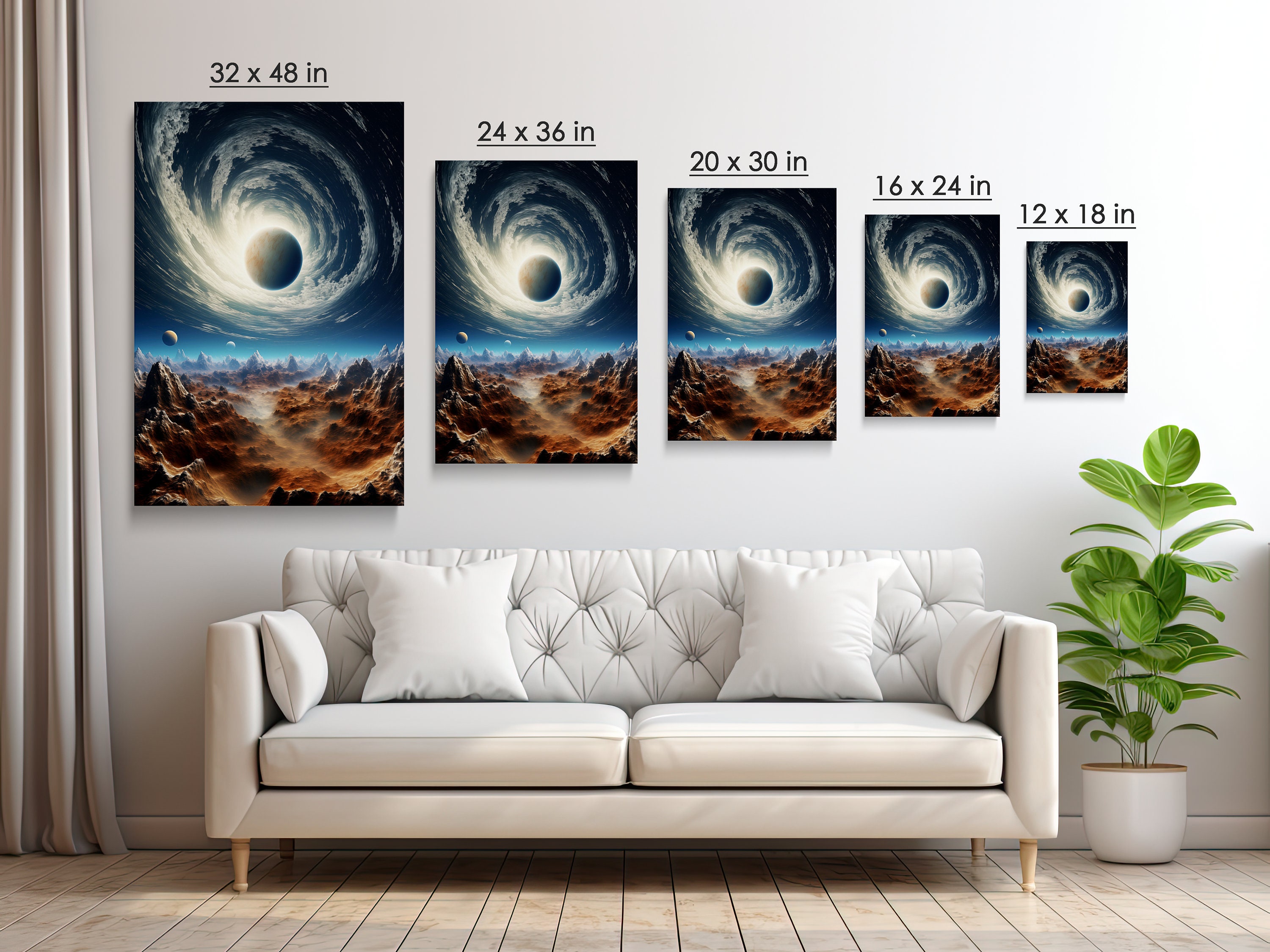 Infinite Cosmos No.5, Space Art, NASA, Starry Sky, Oil Painting Style ...