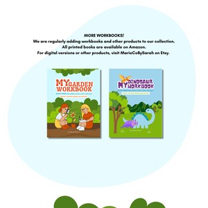 MY GARDEN WORKBOOK 2: Activity Sheets Involving Reading, Writing, and ...