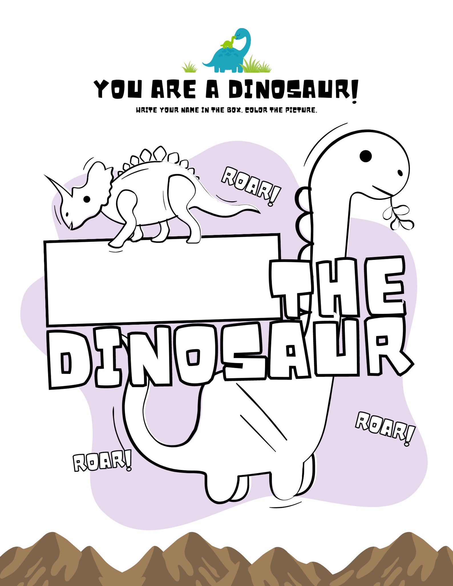 MY DINOSAUR WORKBOOK: Activity Sheets Involving Reading - Etsy