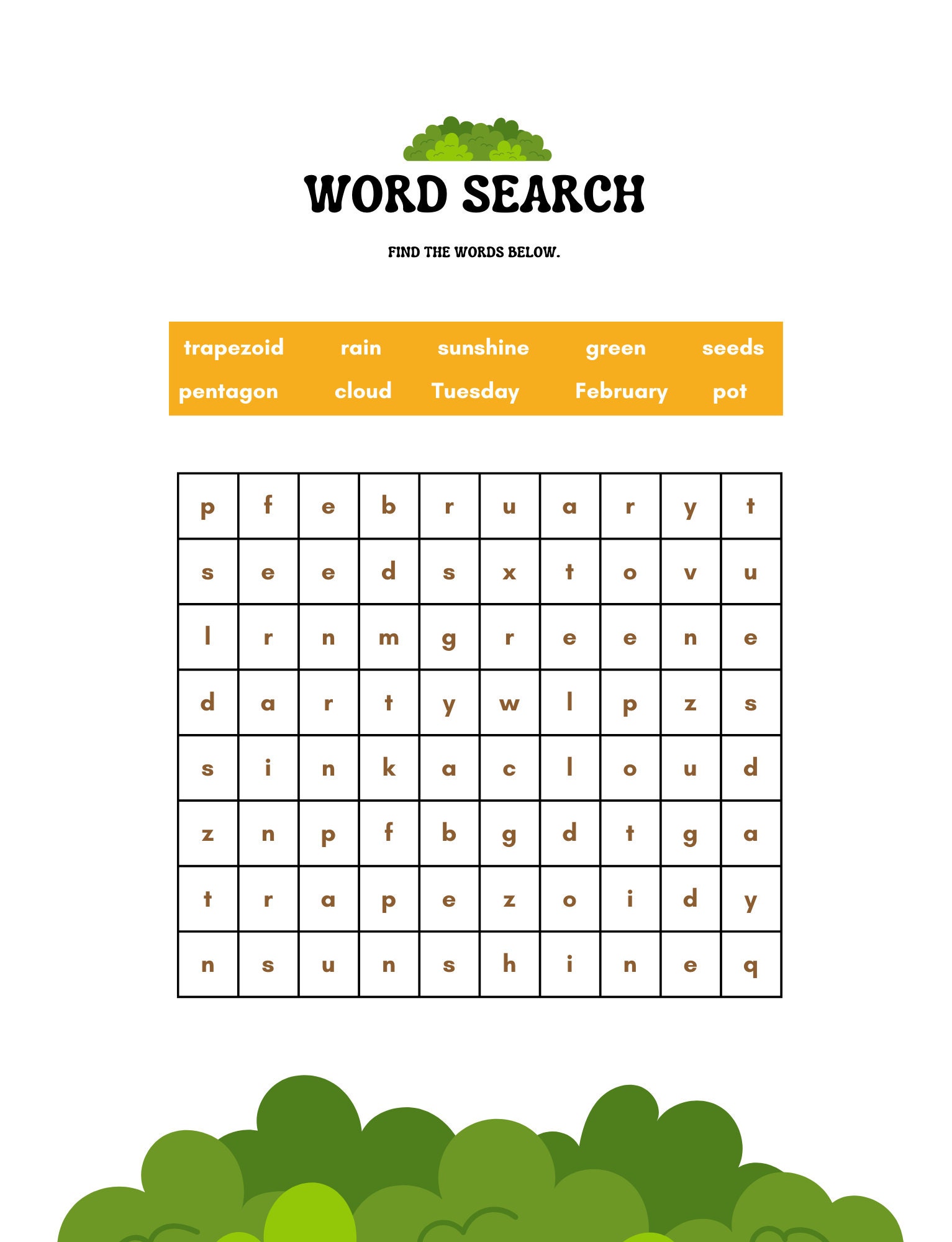 MY GARDEN WORKBOOK 2: Activity Sheets Involving Reading, Writing, and ...