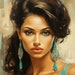 29 Hispanic Latin American Female Portraits Instant Printable Digital ...