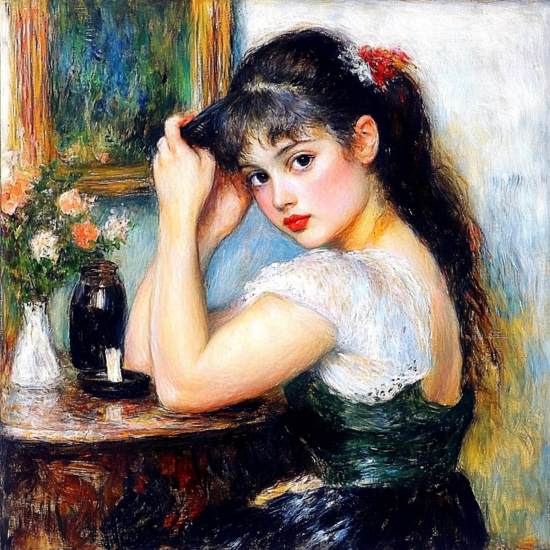 12 Classical Impressionist Style Painting Digital Download, Large ...