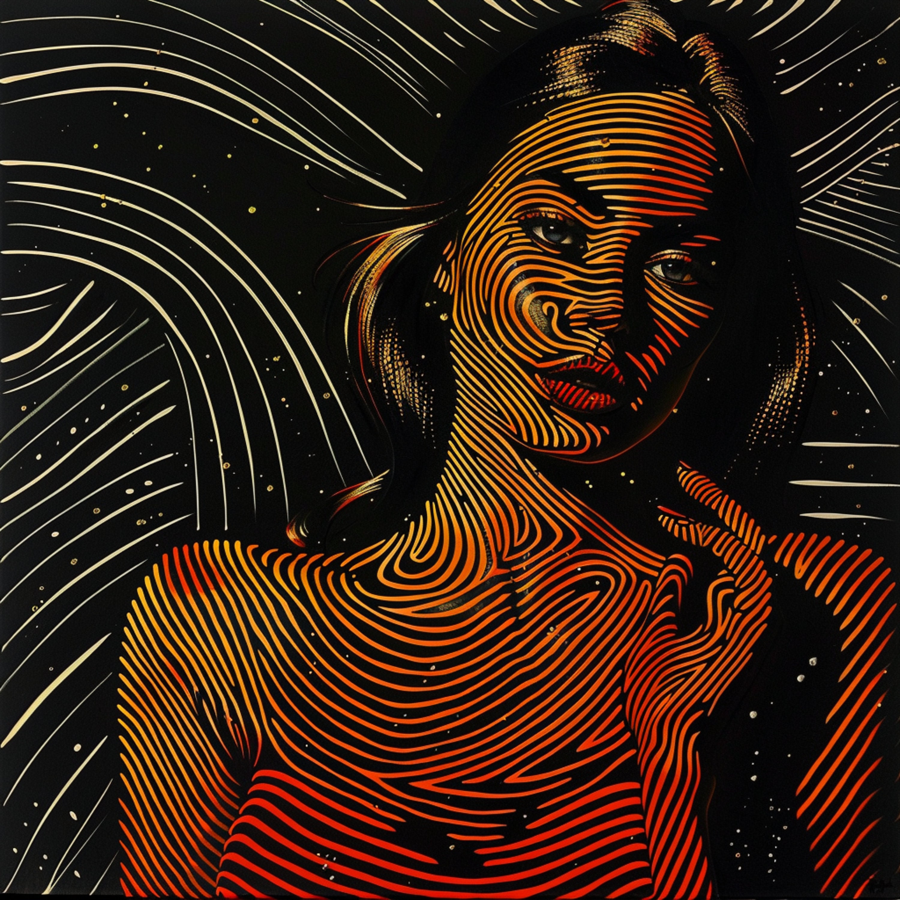 THIRTY FOUR Female Glamour Model Portraits in Different Artistic Styles ...