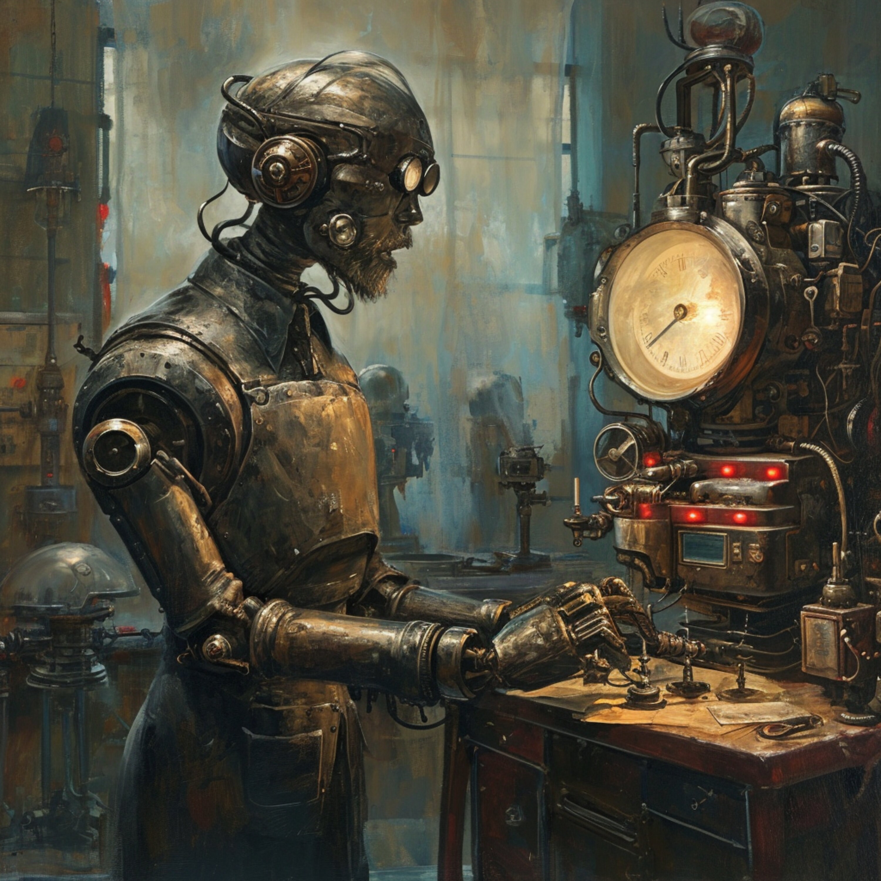 NINE Retro Fantasy Inventors Digital Prints Instant Printable Digital ...