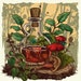 NINE Botanical Tea Digital Wall Art, Vintage-inspired Kitchen Decor ...