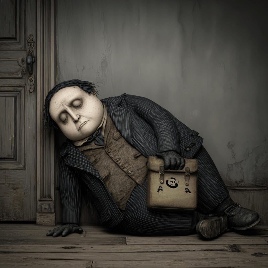 38 Gothic Horror Portraits Creepy Surreal Figures Dark Victorian ...