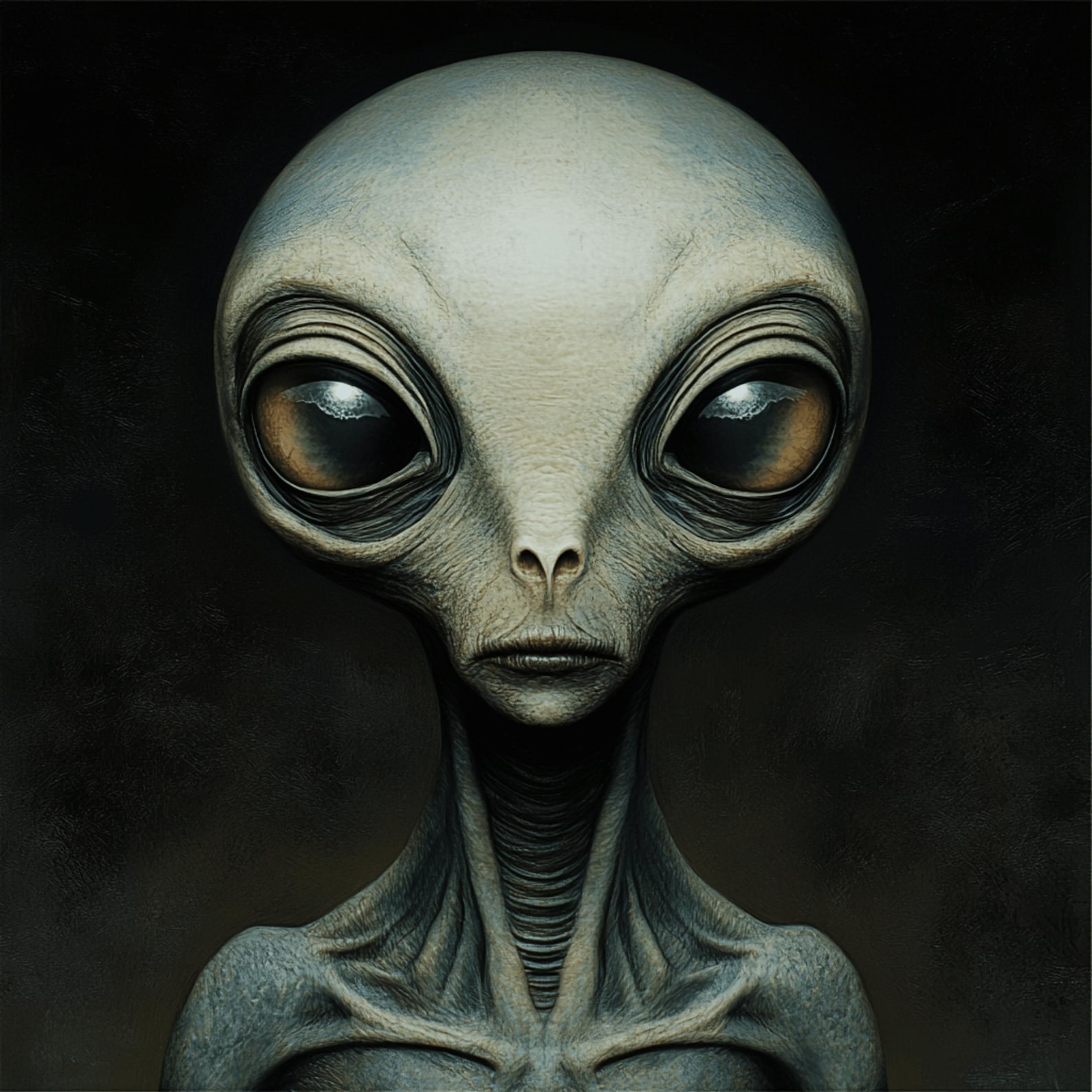 17 DIY Wall Art Alien Portraits, Sci Fi Extraterrestrial Artwork for ...