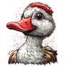 11 Cute Duck Cartoon Caricature Digital Image, Fun Wall Art for Kids ...