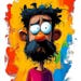 10 Vibrant Cartoon Character Prints, Colorful Poster Art, Kid's Room ...
