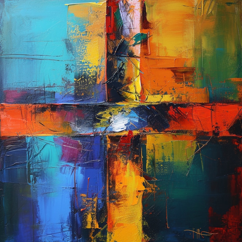 NINE Modern Religious Christian Wall Art Instant Printable Digital ...