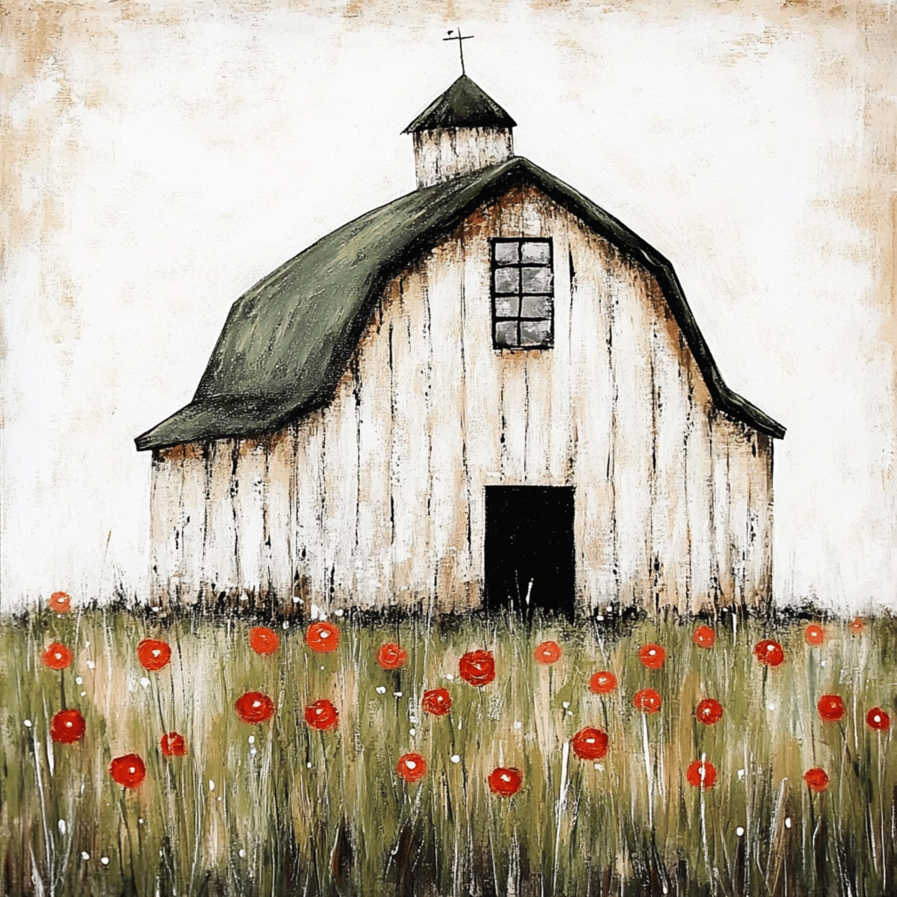 12 Rural Barn Watercolor Digital Download, 12 Digital Images, Large ...