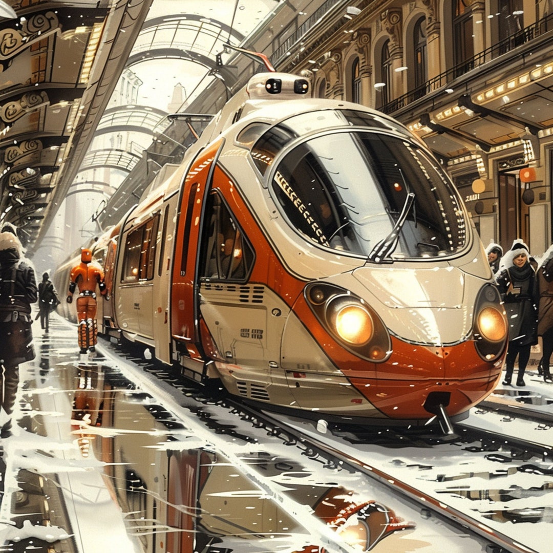 12 Neo Classic Futurism Art, Set of 12 Digital Images, Sci-fi Art ...