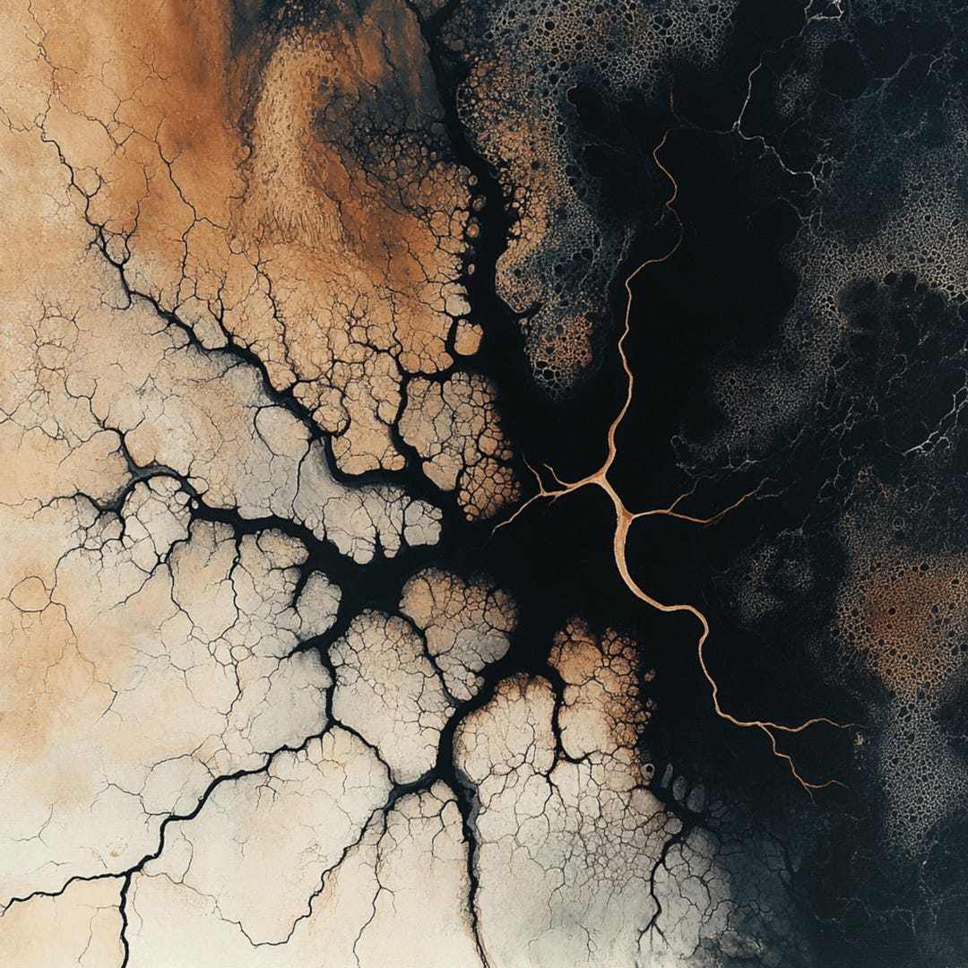 12 Dramatic Abstract Art Black Gold Cellular, 12 Digital Images, Large ...