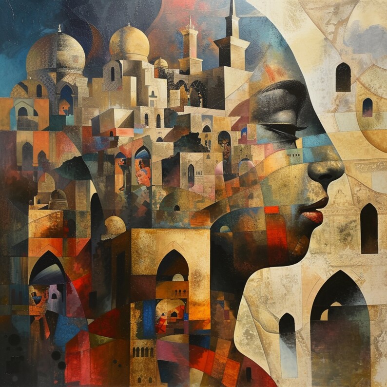 SIXTEEN Digital Download Palestinian Artisan Prints Rustic Middle ...