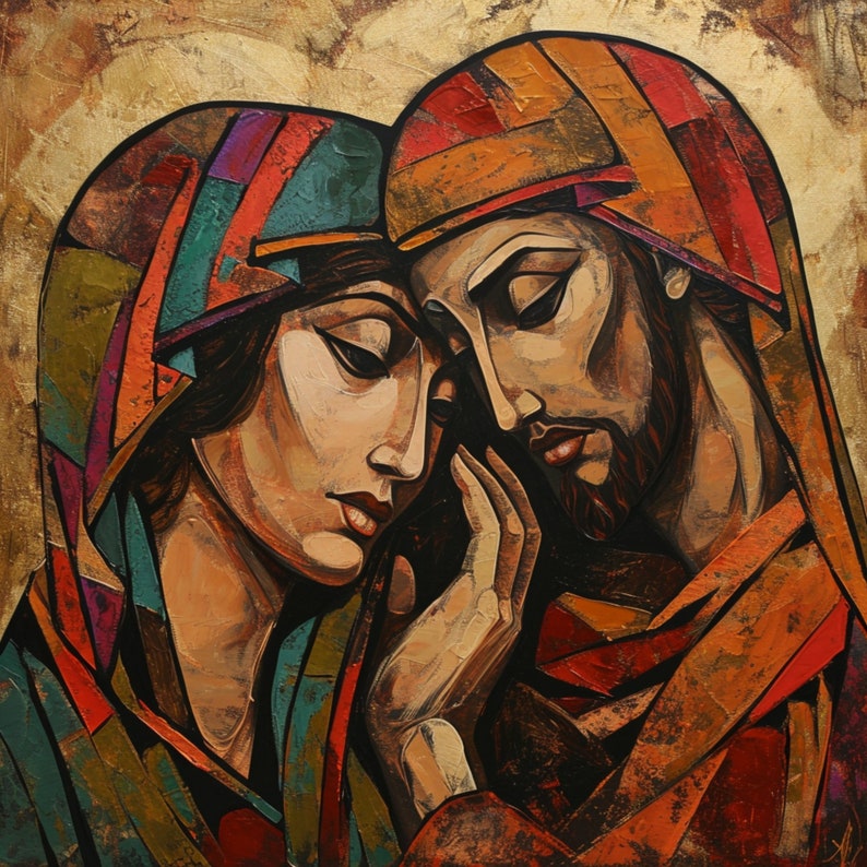 NINE Modern Religious Christian Wall Art Instant Printable Digital ...