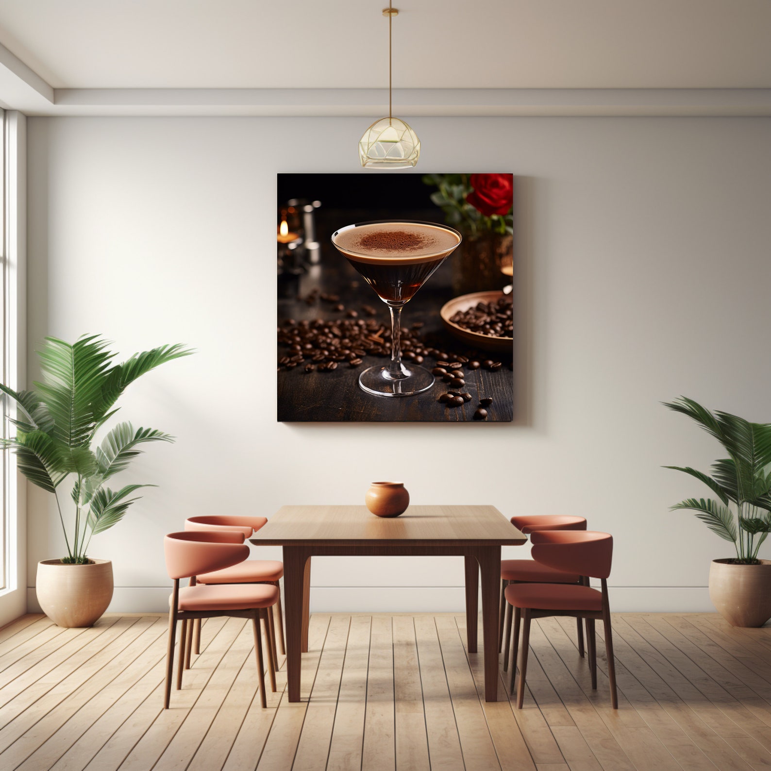 THREE Espresso Martini Prints Wall Decor Coctail Artwork Kitchen Dining ...