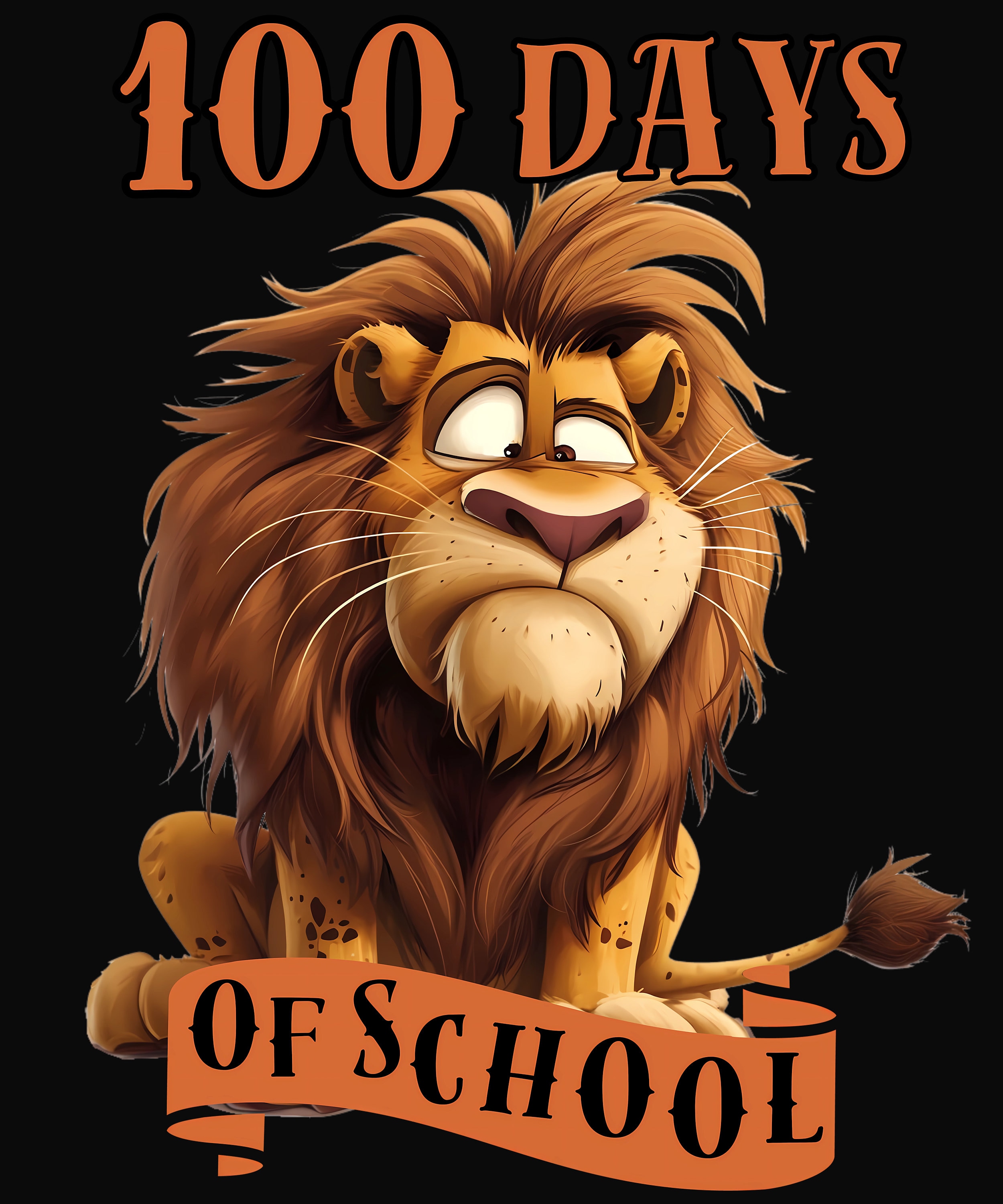 TEN 100 Days of School Posters Cartoon Owl Elephant Lion Hippo Dinosaur ...