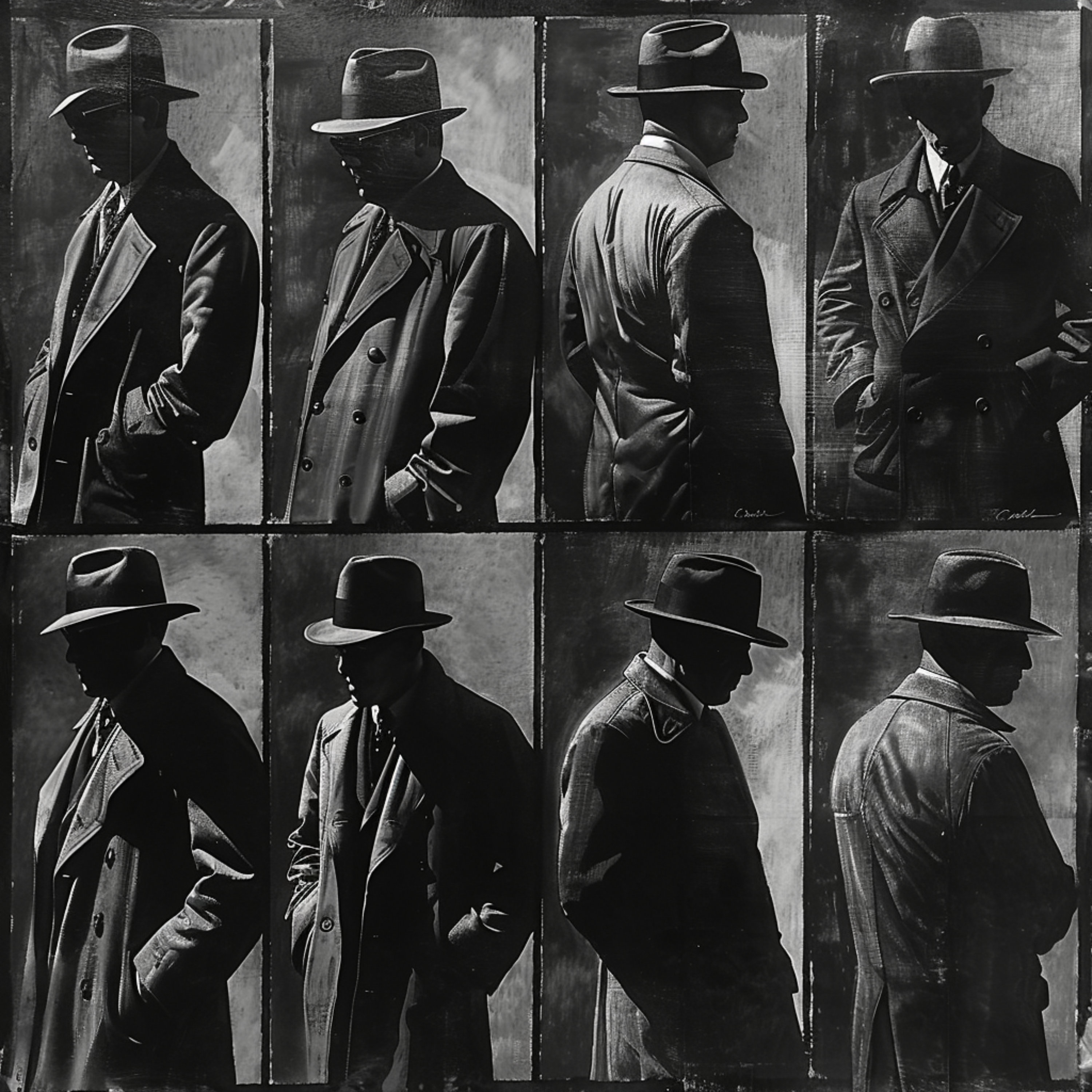 Vintage Style Prohibition Era Prints Set of THIRTY FIVE Posters ...